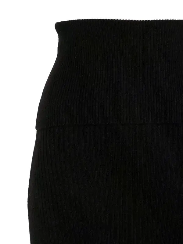 IRO PARIS Christy Ribbed Knit Midi Skirt