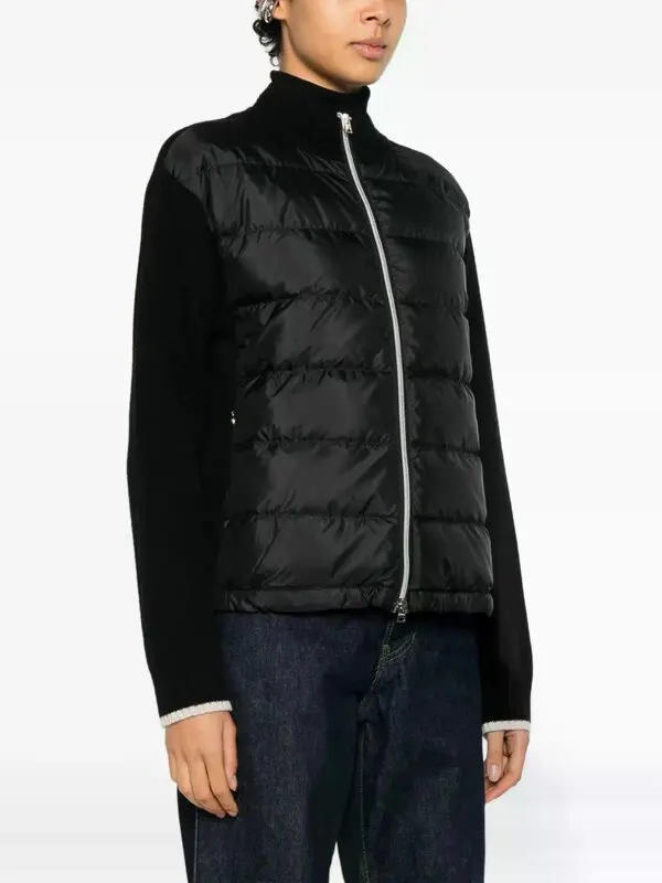 Herno Padded Front Zip Cardigan