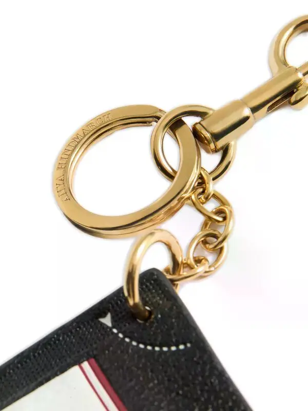 ANYA HINDMARCH Kikkoman Leather Keychain