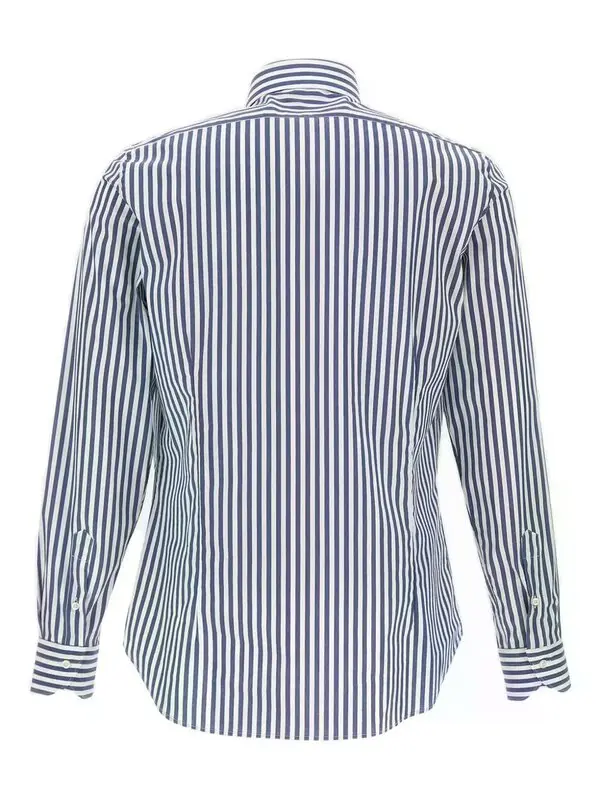 MARCHESANI Long-sleeve Striped Shirt