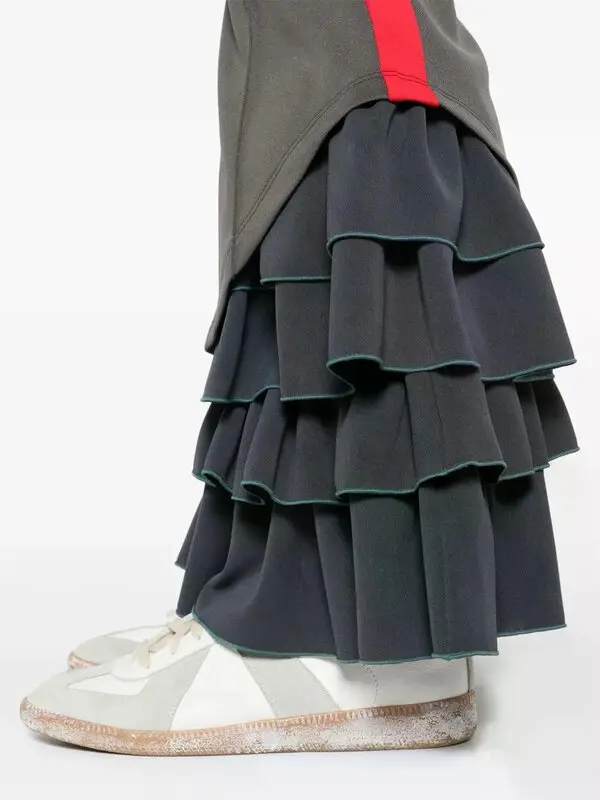 Facetasm Ruffled Technical Jersey Track Pants