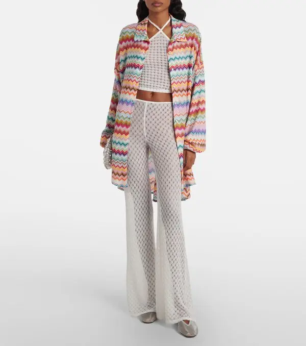 Missoni Zigzag Lame Shirt