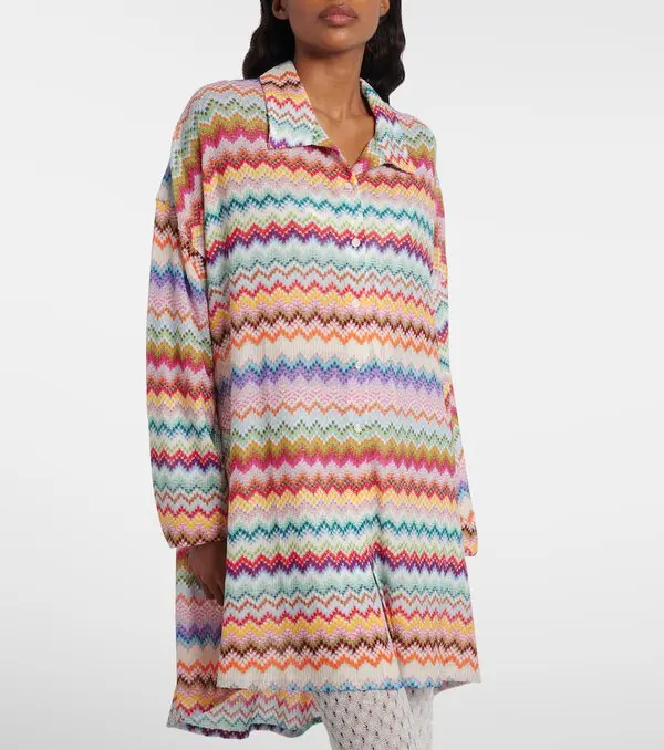 Missoni Zigzag Lame Shirt
