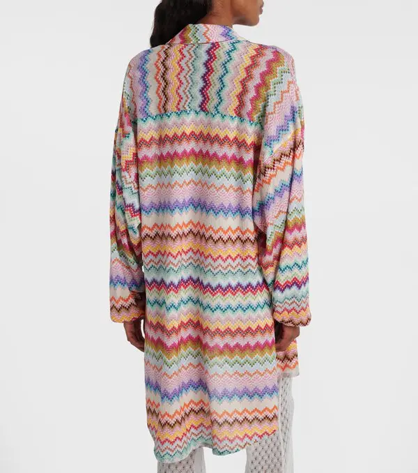 Missoni Zigzag Lame Shirt