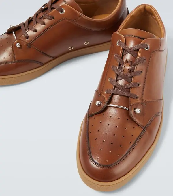 CHRISTIAN LOUBOUTIN Chambelisneak Leather Sneakers