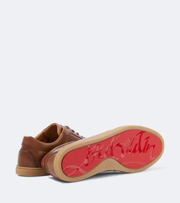 CHRISTIAN LOUBOUTIN Chambelisneak Leather Sneakers