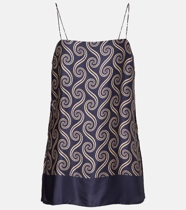 Faithfull The Brand Printed Satin Camisole