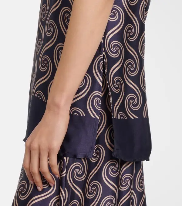 Faithfull The Brand Printed Satin Camisole