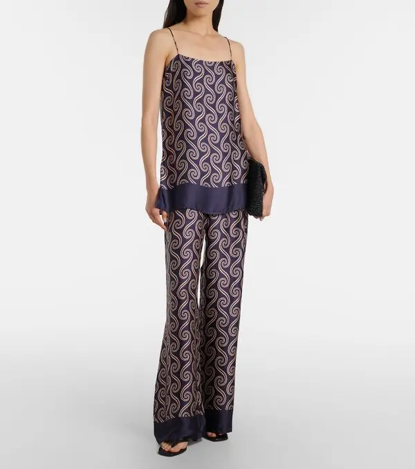 Faithfull The Brand Printed Satin Camisole