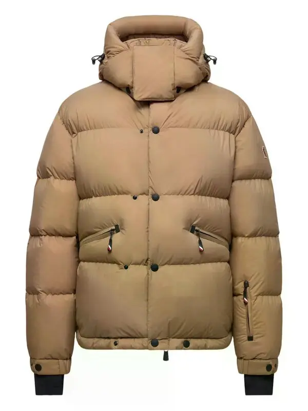 Moncler Coraia Insulated Jacket With Removable Hood - Neutrals