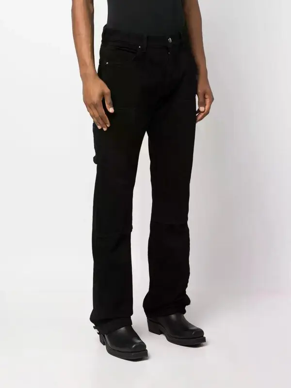 Amiri Straight-leg Distressed Jeans