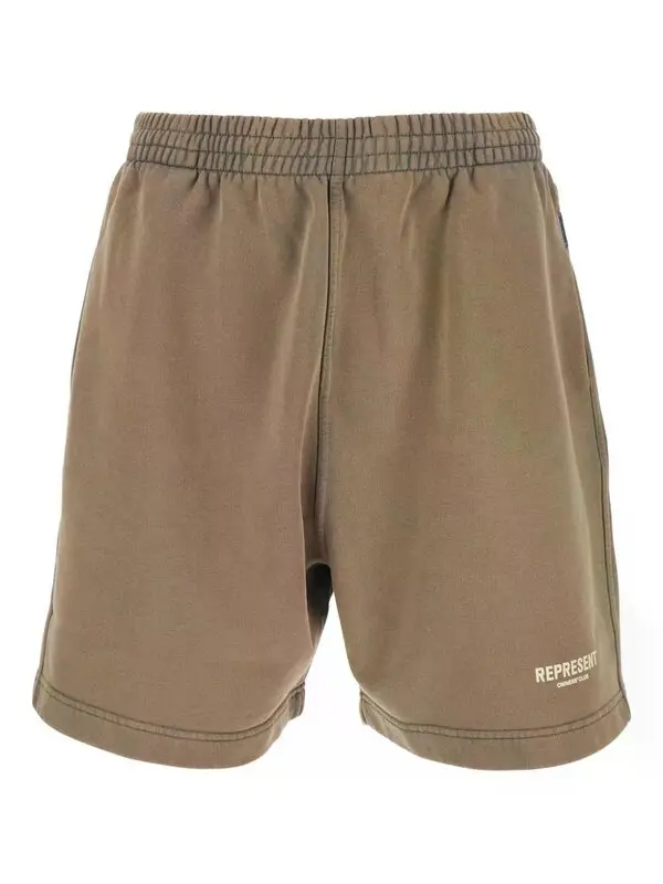 REPRESENT Cotton Pocket Shorts - Brown