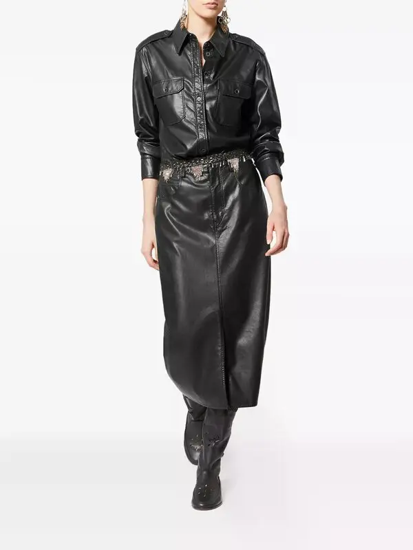 MARANT ETOILE Nilauria Pocket Midi Skirt