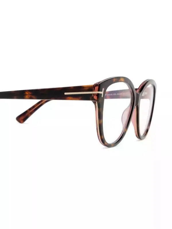 TOM FORD Tortoiseshell Effect Cat-eye Eyeglasses
