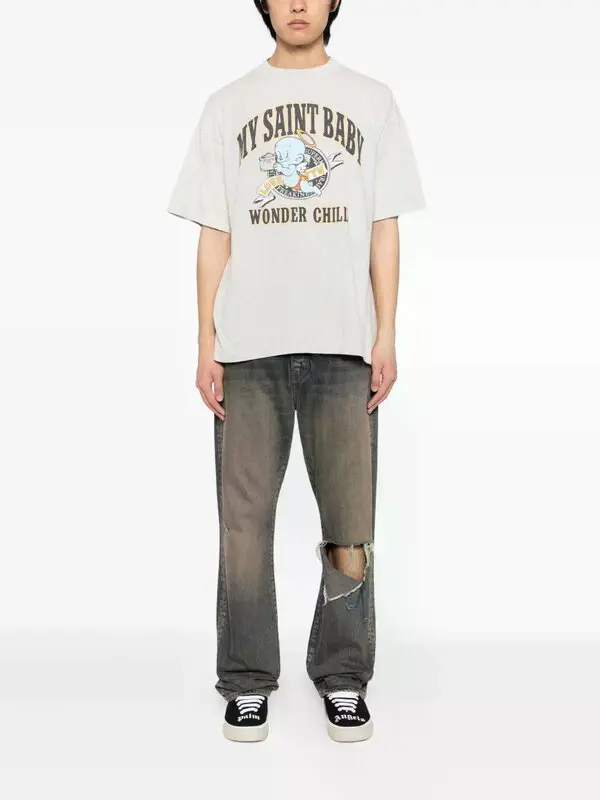 SAINT MXXXXXX Graphic-print T-shirt