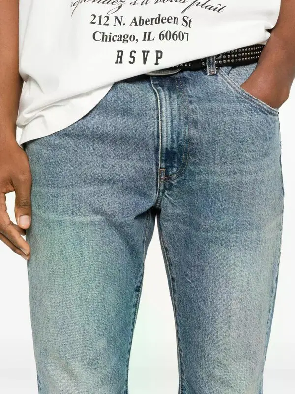 Blk Dnm Topstitching Jeans