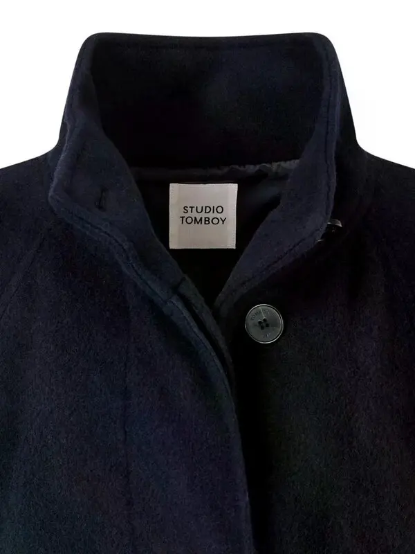 STUDIO TOMBOY High-collar Belted Coat
