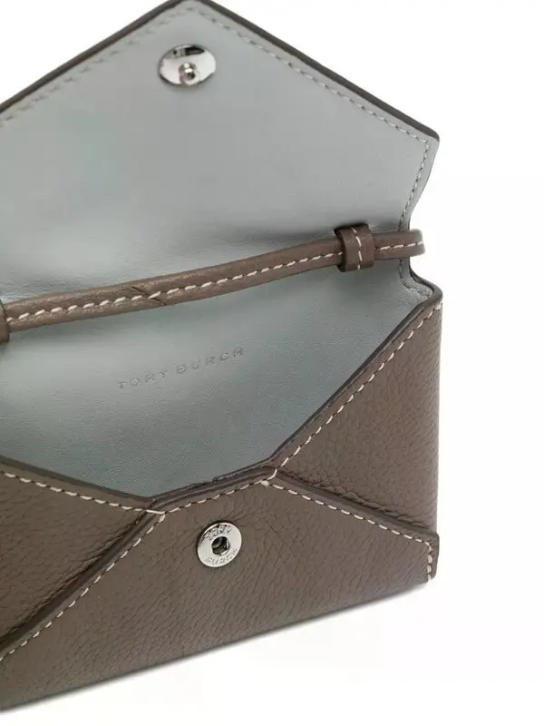 Tory Burch Lanyard Cardholder - Brown