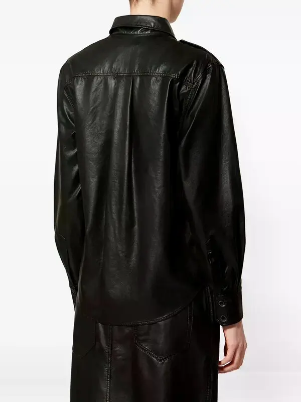 MARANT ETOILE Noee Buttoned Pocket Shirt