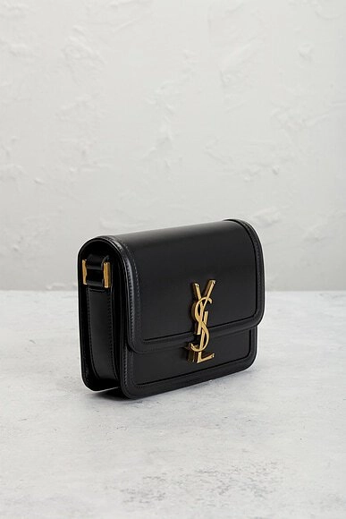 Saint Laurent Small Solferino Satchel Bag - Nero