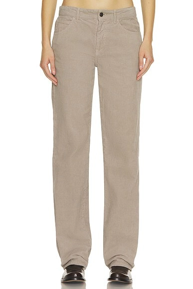THE ROW Carlyl Pant - Light Pebble