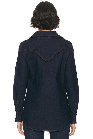 Johanna Ortiz Body Art Top - Denim