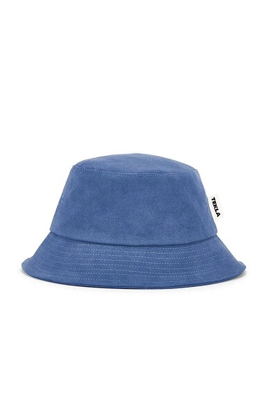 TEKLA Organic Cotton Bucket Hat - Lago