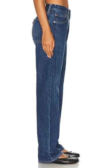 ALIGRACE Brigette Baggy Jeans - Medium Dark
