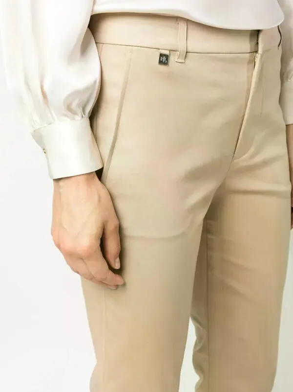 Ralph Lauren Lakythia Slim-fit Stretch-cotton Trousers