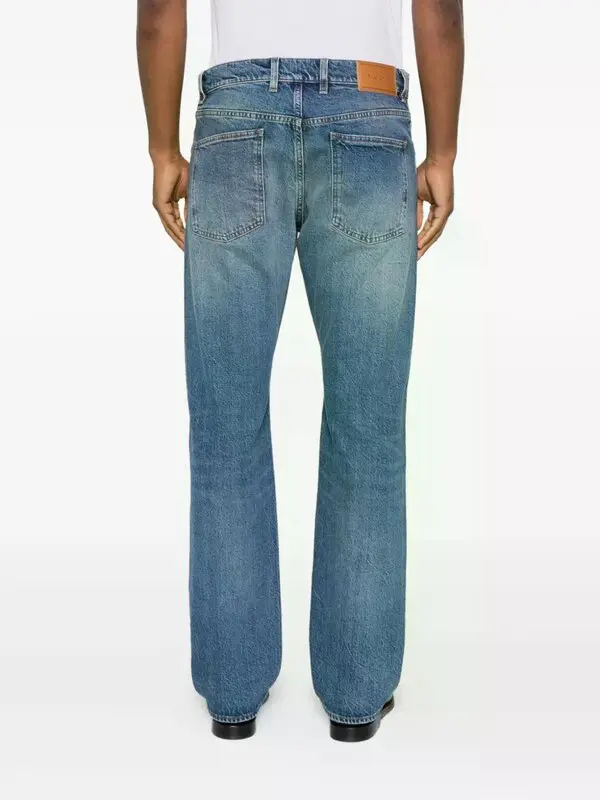 Blk Dnm Straight Leg Jeans