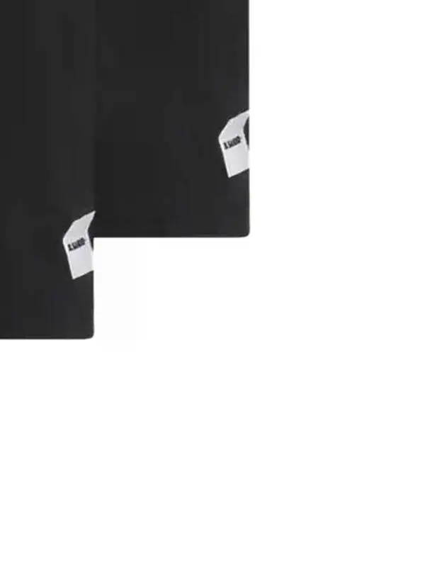 JIL SANDER Short-sleeved T-shirts - Black