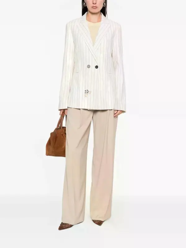 FORTE_FORTE Pinstripe Stripe Jacket