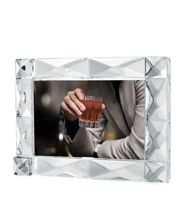 THE MARTHA, BY BACCARAT Crystal Louxor Photo Frame