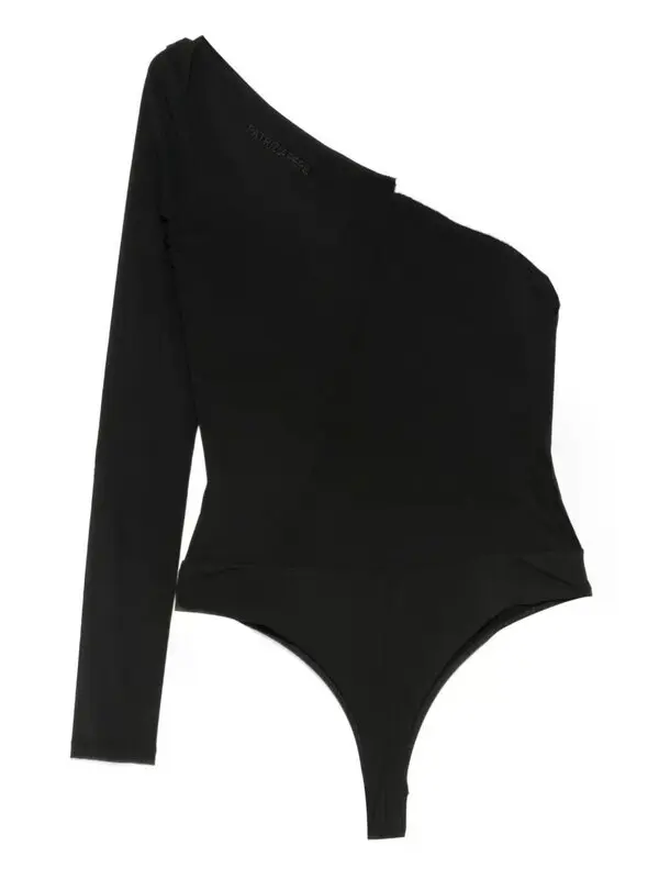 Patrizia Pepe One-shoulder Sequin Embellished Bodysuit
