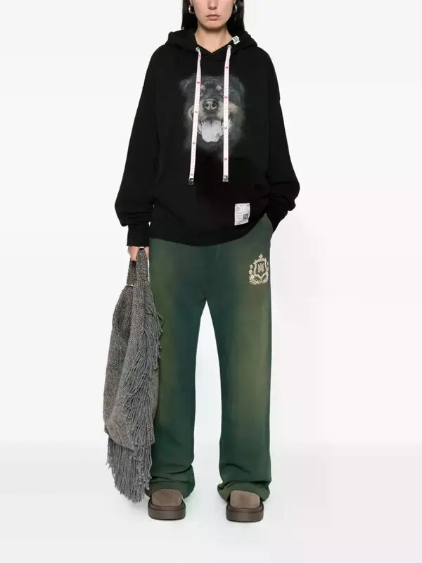 Mihara Yasuhiro Dog-print Hoodie