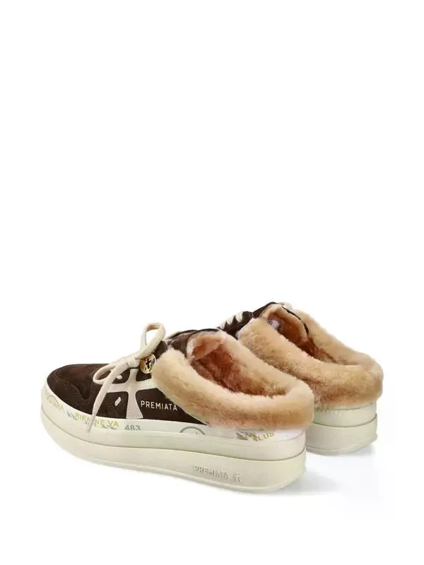 Premiata Sheerling Trim Platform Sneakers