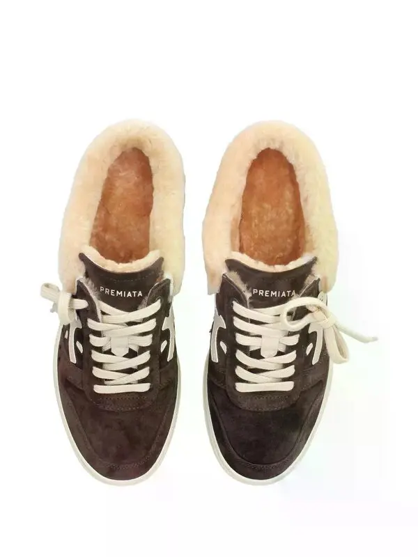 Premiata Sheerling Trim Platform Sneakers