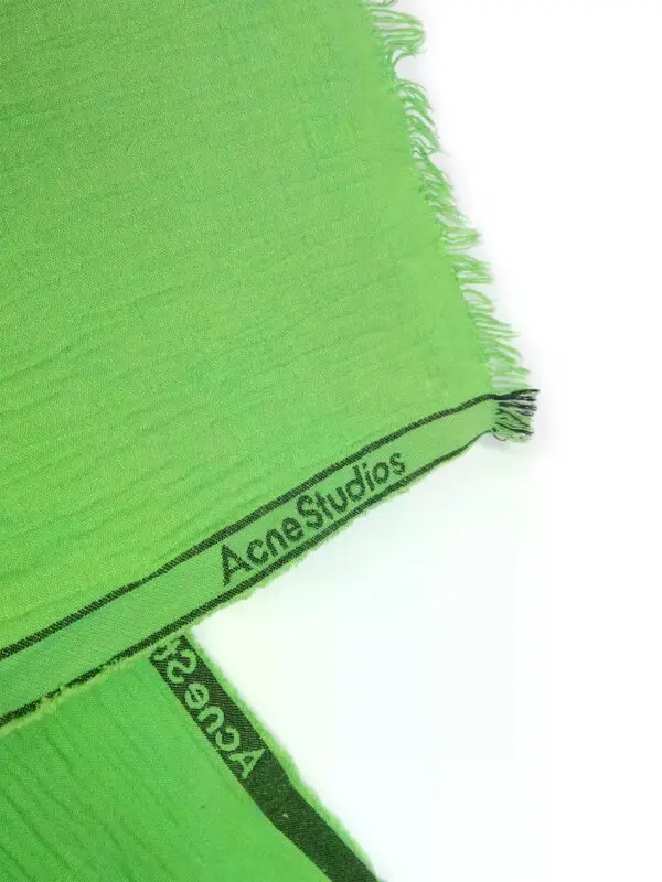 Acne Studios Jacquard-logo Scarf