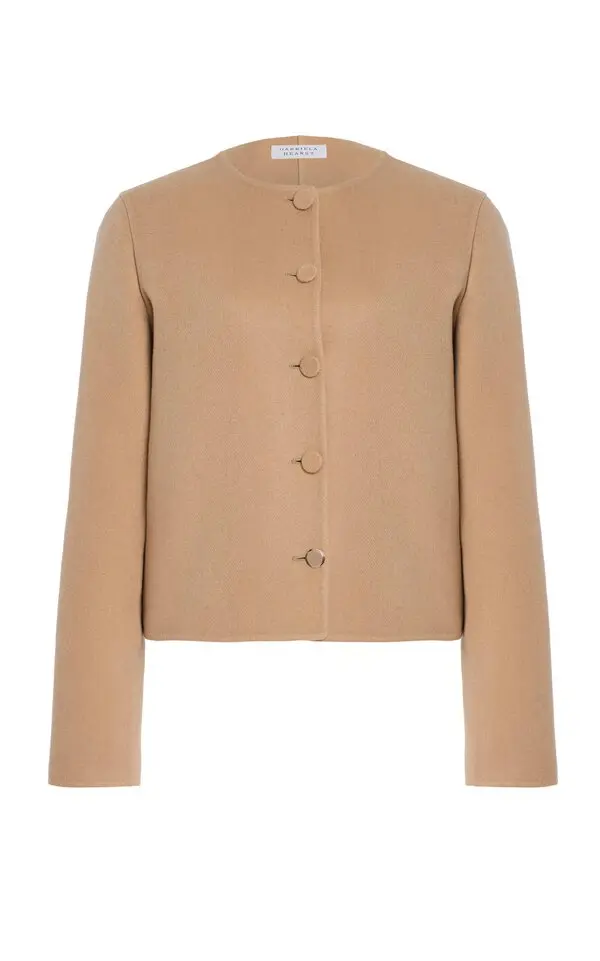 Gabriela Hearst Larring Cashmere Jacket - Neutral