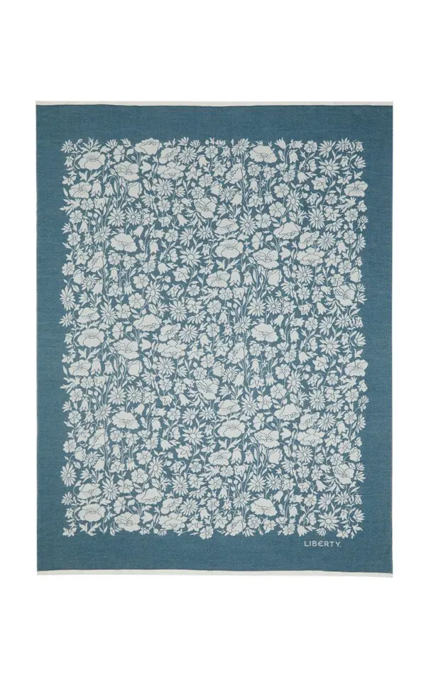 Liberty Poppy Wool Throw