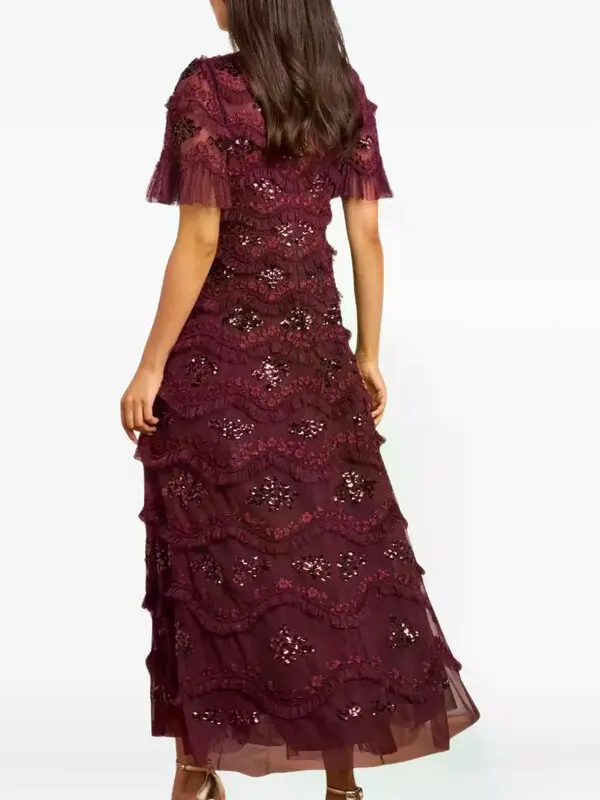 NEEDLE & THREAD Daisy Ruffled Midi Dress
