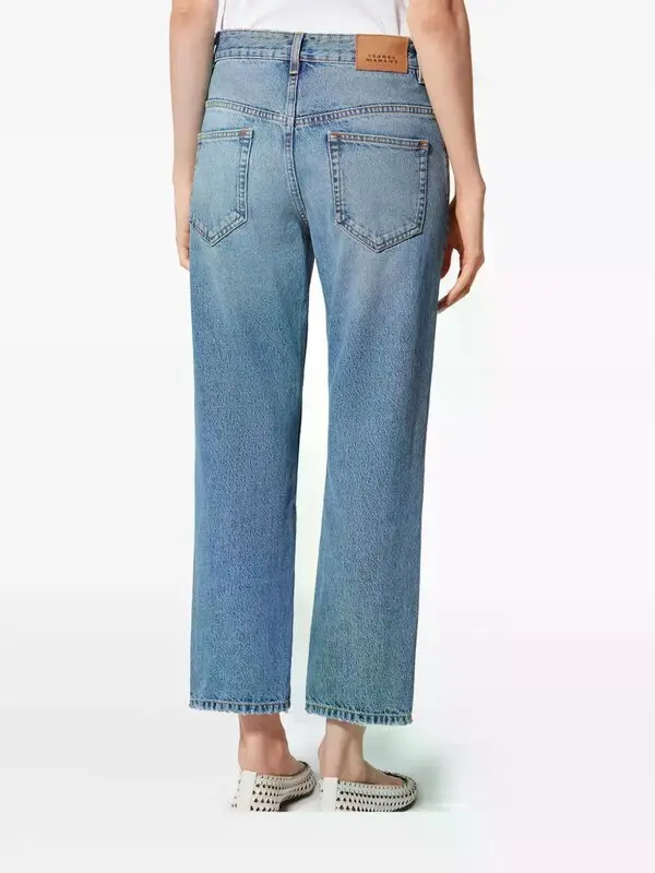 Isabel Marant Étoile Dakota Straight Leg Jeans