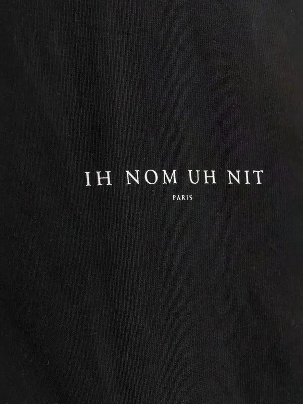 IH NOM UH NIT Logo-print Track Pants - Black