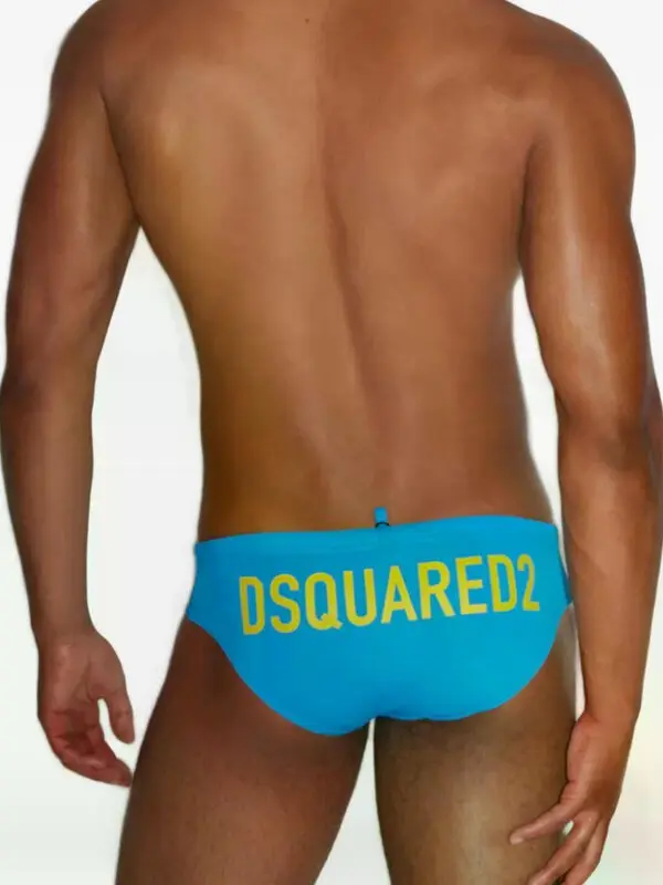 Dsquared2 Logo Print Swimming Trunks