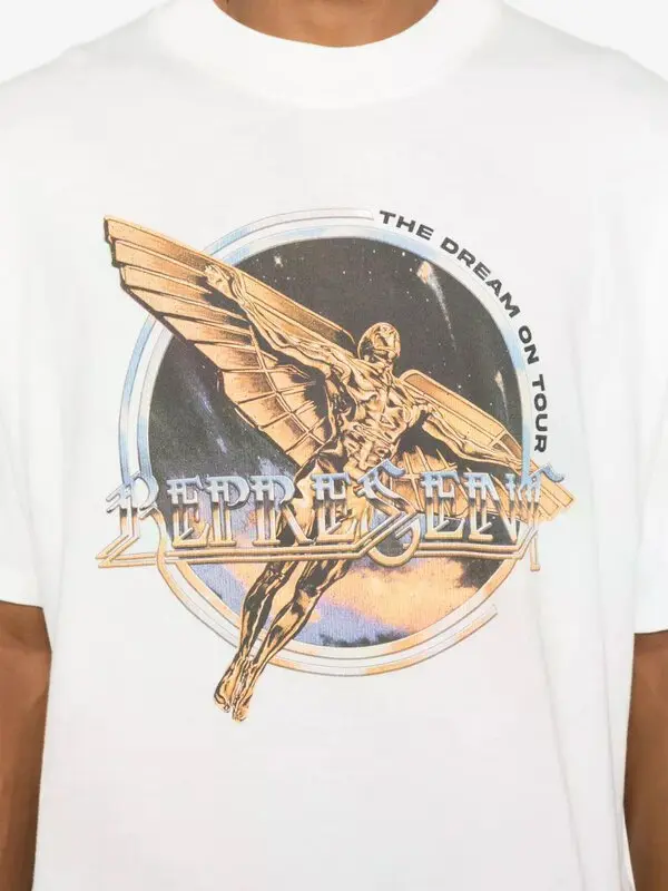 REPRESENT Goulden Tour Graphic-print T-shirt