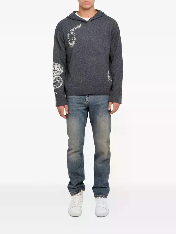 Zadig&Voltaire Malay Graphic Hoodie