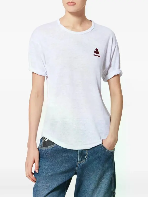 MARANT ETOILE Koldia" Logo T-shirt