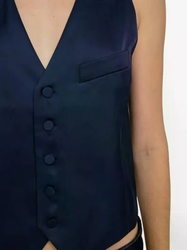 Zadig&Voltaire Emaux Button Waistcoat