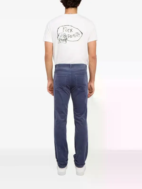 Zadig&Voltaire Steeve Velvet Trousers - Blue