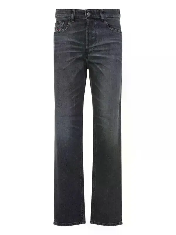 DIESEL® Logo Patch Jeans - Grey